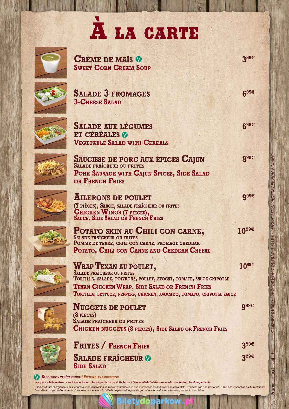 Disneyland Park - zobacz opis restauracji usytuowanych w Disneyland Park